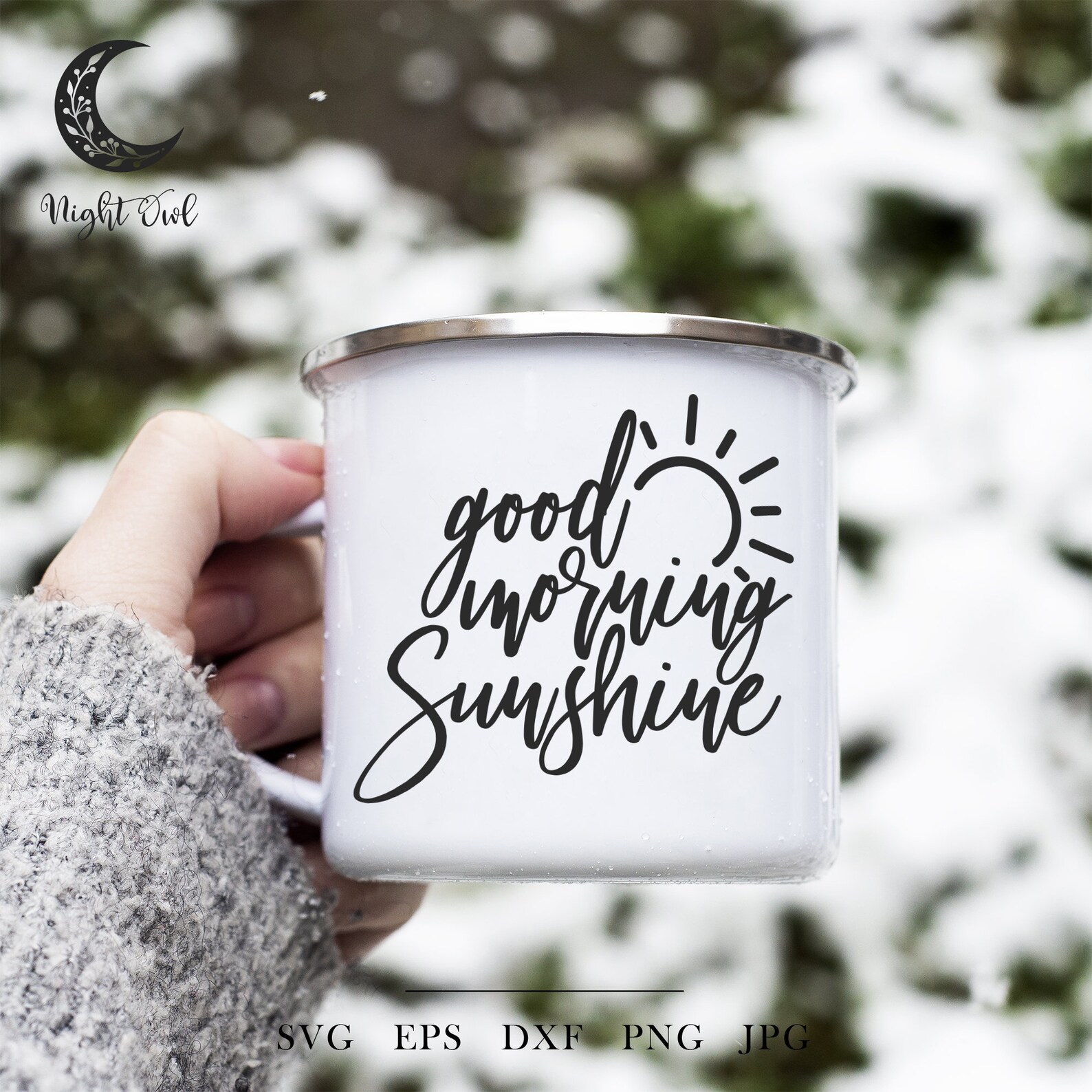Good Morning Sunshine SVG Good Vibes SVG, Morning Svg, Coffee Mug ...