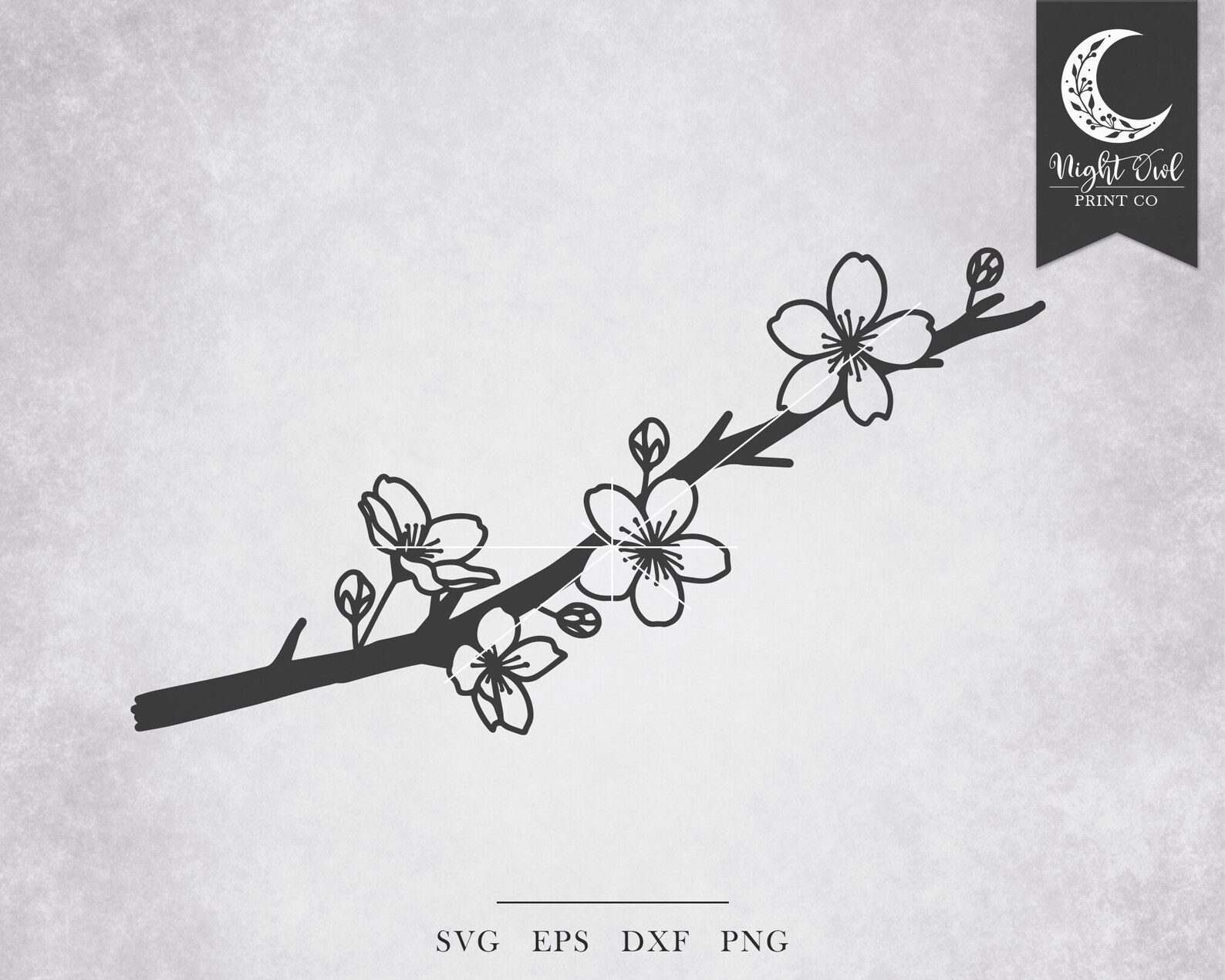 Sakura SVG Bundle - Cherry Blossom Svg, Floral Design Svg, Flower and ...