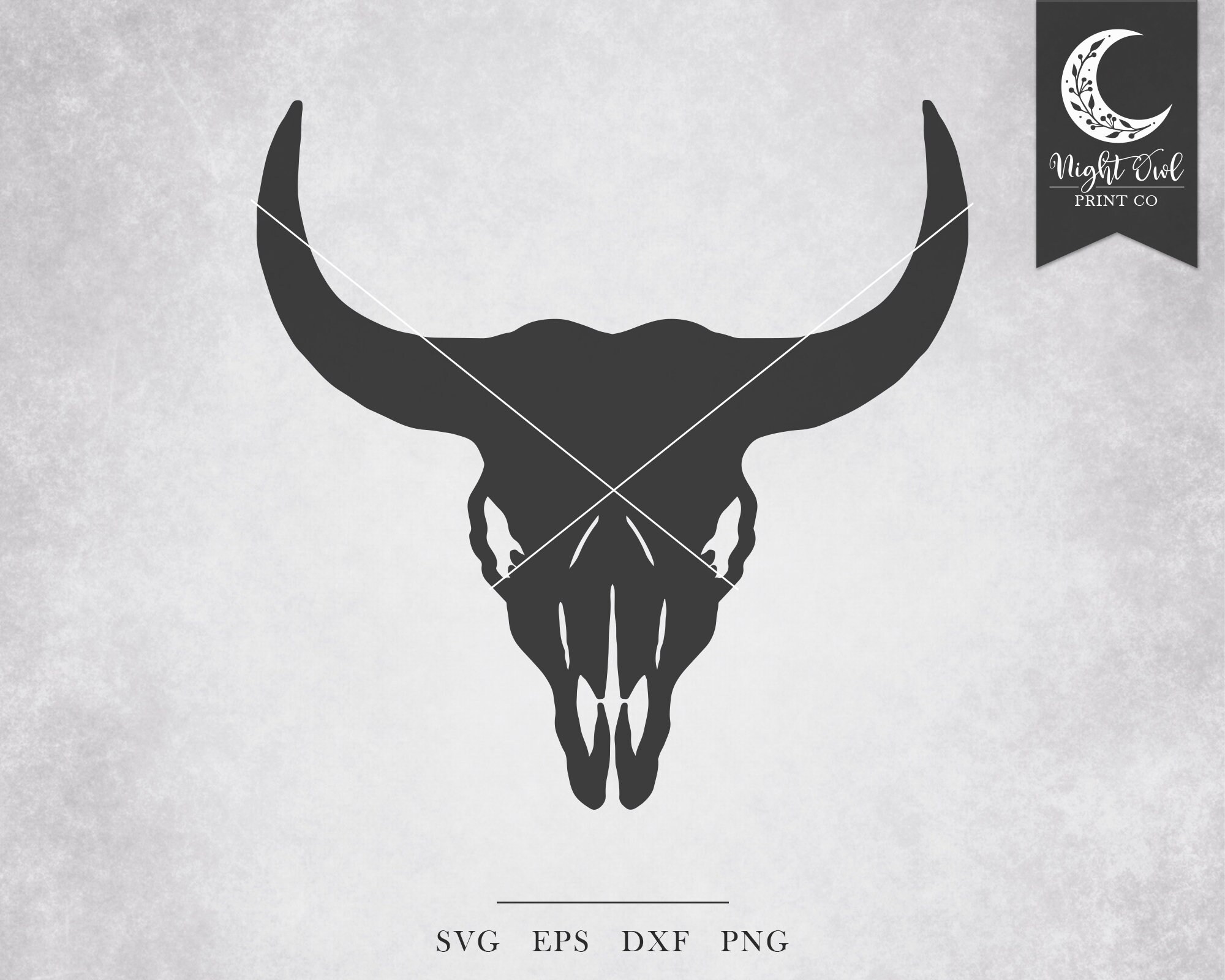 Cow Skull SVG Bundle Cow Skull Cut File, Longhorn Svg, Bull Svg ...