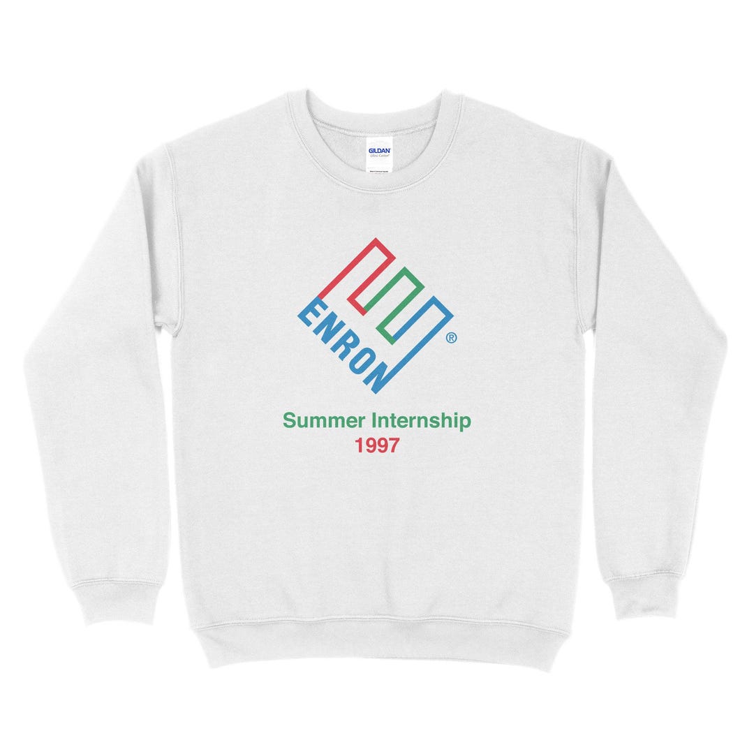 Enron Summer Internship Sweater - Etsy