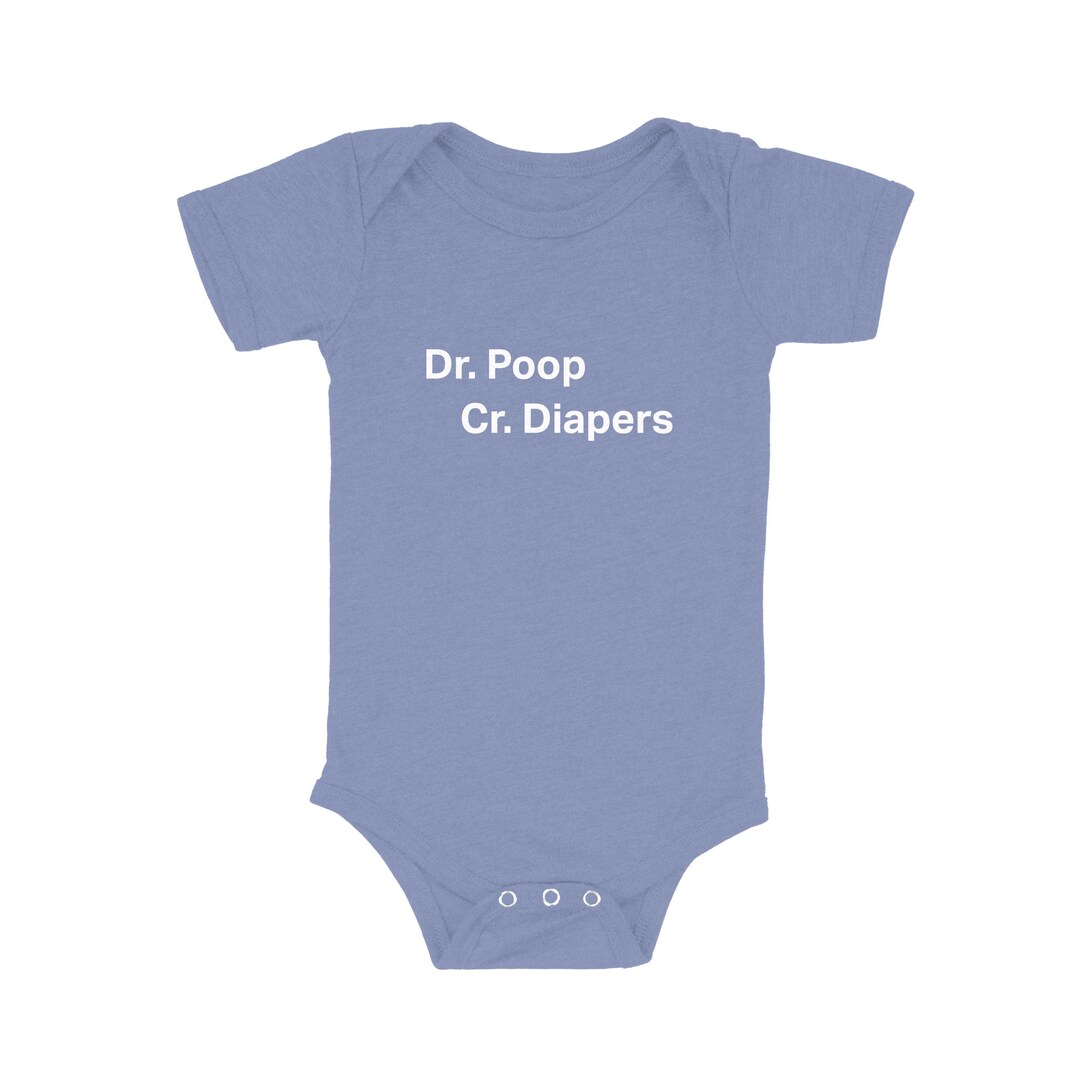 Dr. Poop Cr. Diapers Onesie - Etsy