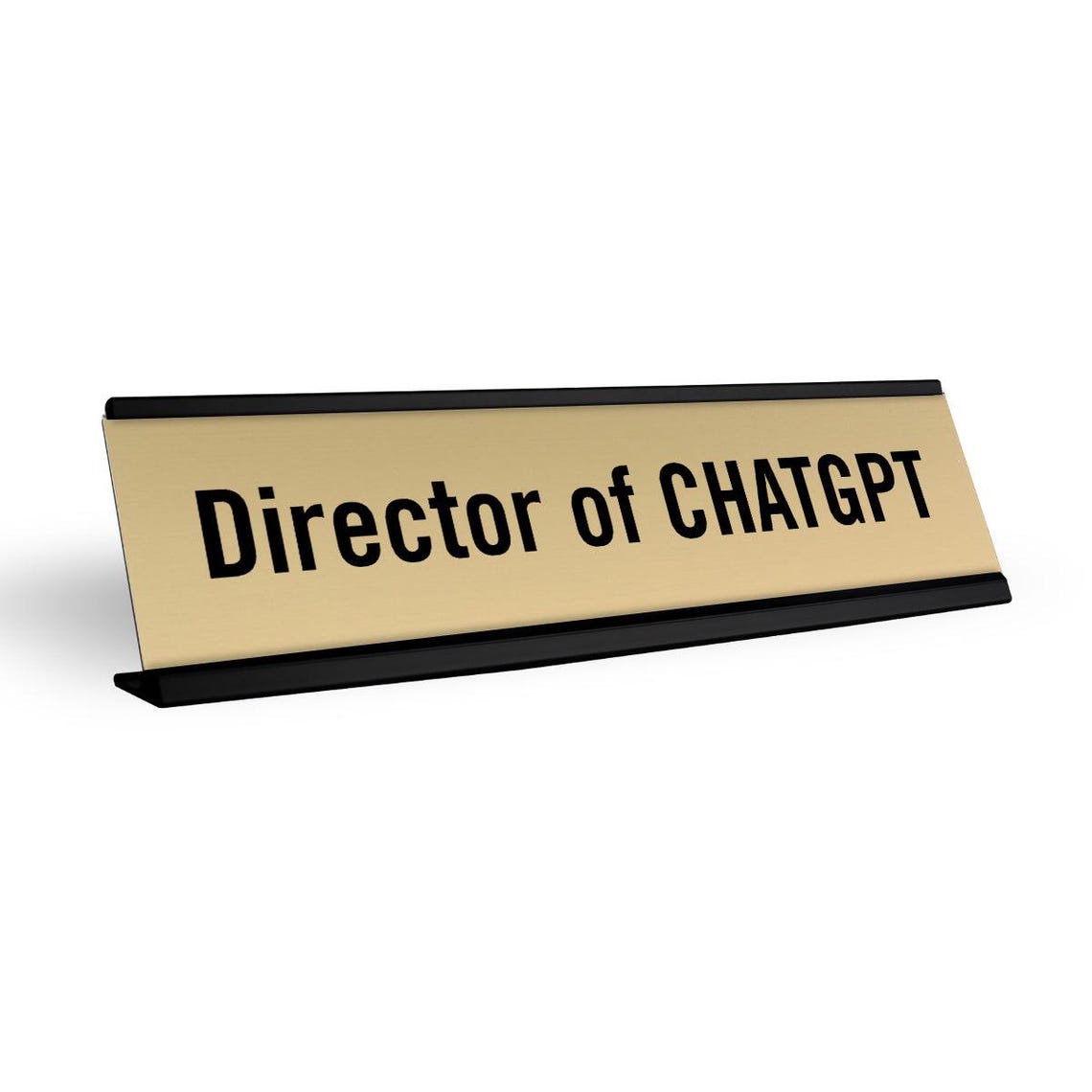 Director of Chatgpt Desk Name Plate - Etsy