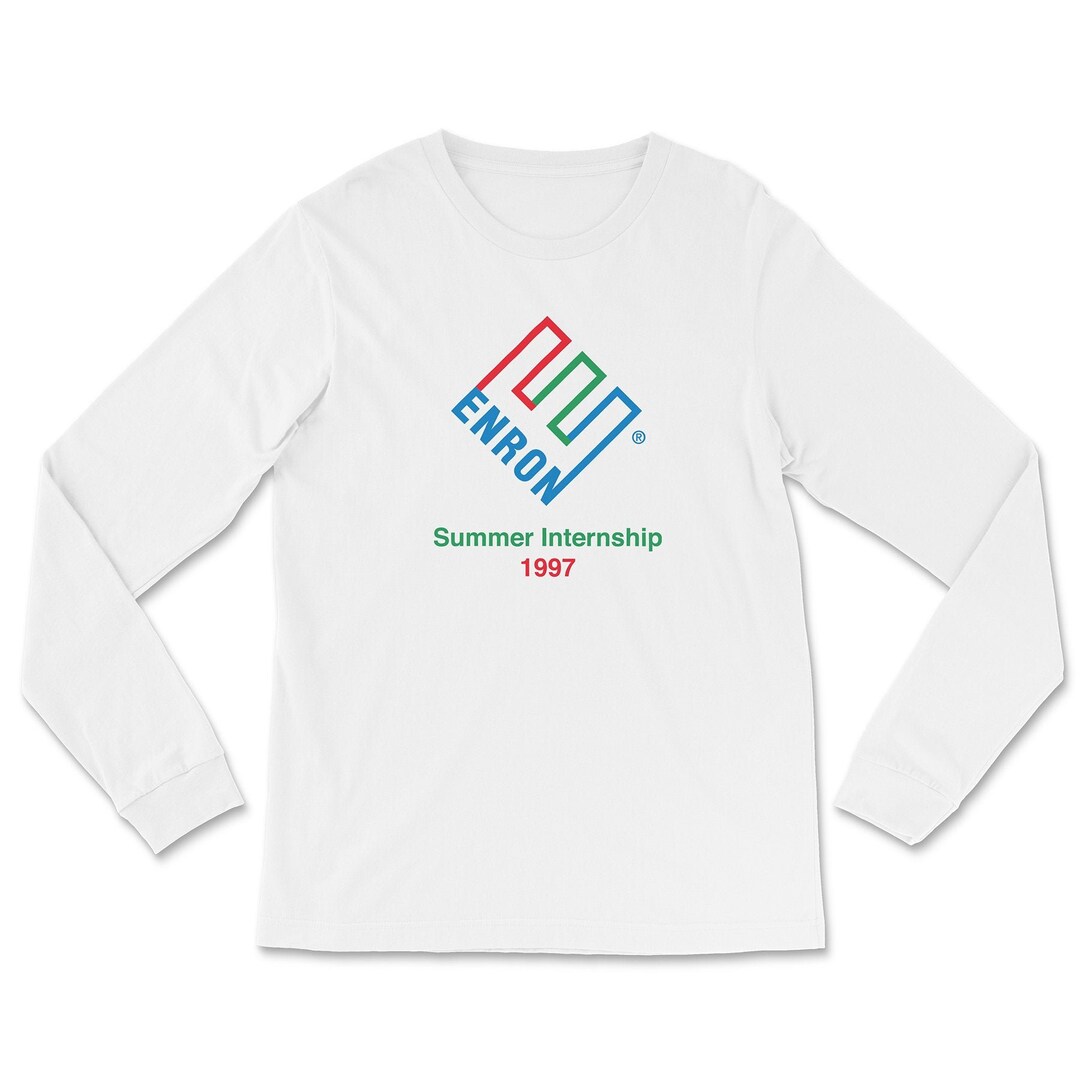 ENRON Summer Internship Long Sleeve - Etsy