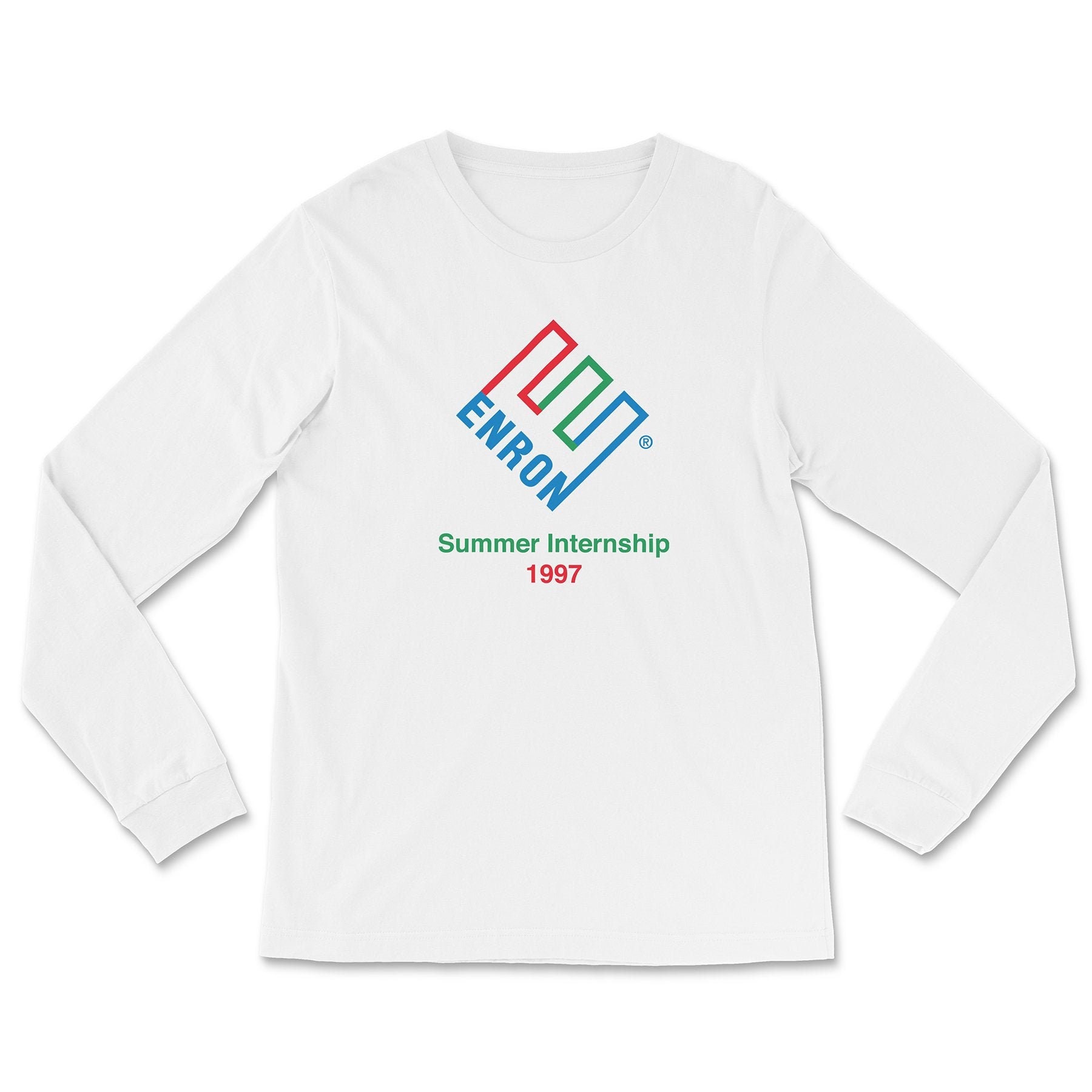 ENRON Summer Internship Long Sleeve - Etsy