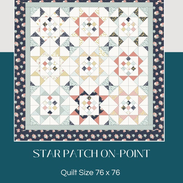 On Point Quilt - Etsy