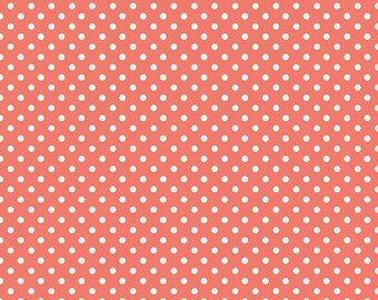 Coral Polka Dot - Etsy