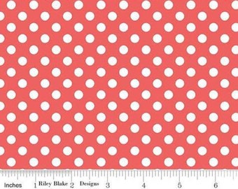 Small Dots Orange by Riley Blake Designs C350-60ORANGE - Etsy