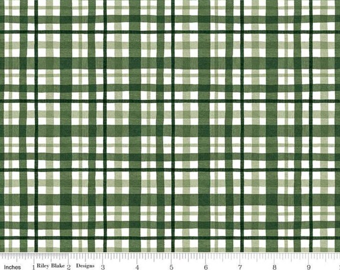 Plaid Hunter of at the Lake by Tara Reed for Riley Blake - Etsy