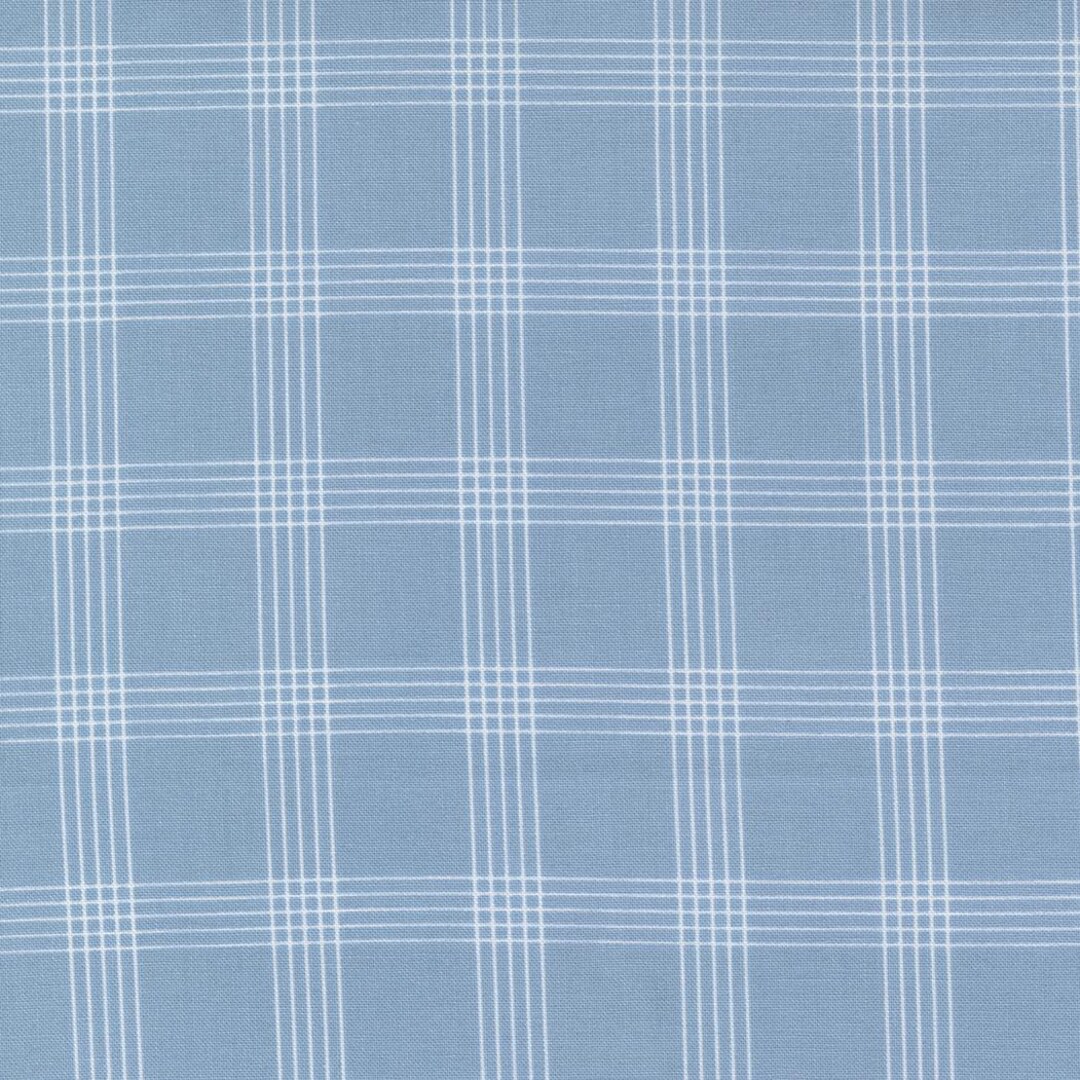 Nantucket Summer Plaid Checks Plaids Light Blue by Camille Roskelley ...