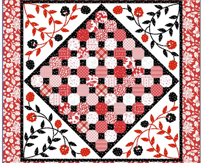 Scrap Happy Rainbow Connection Pattern by Amy Smart of Diary of a Quilter Printed Quilt Pattern ...