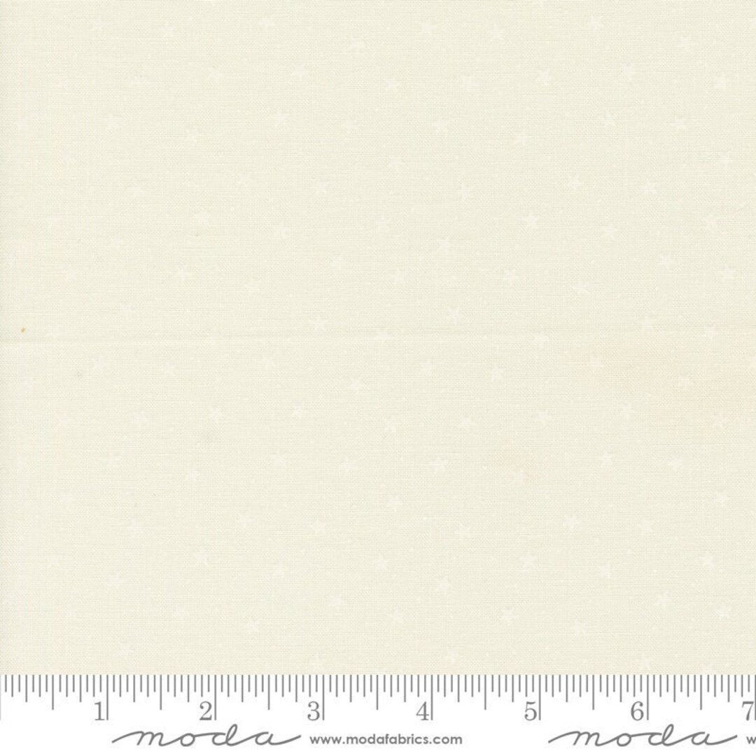 Dear Santa Stars Snow White by Primitive Gatherings for Moda Fabrics ...