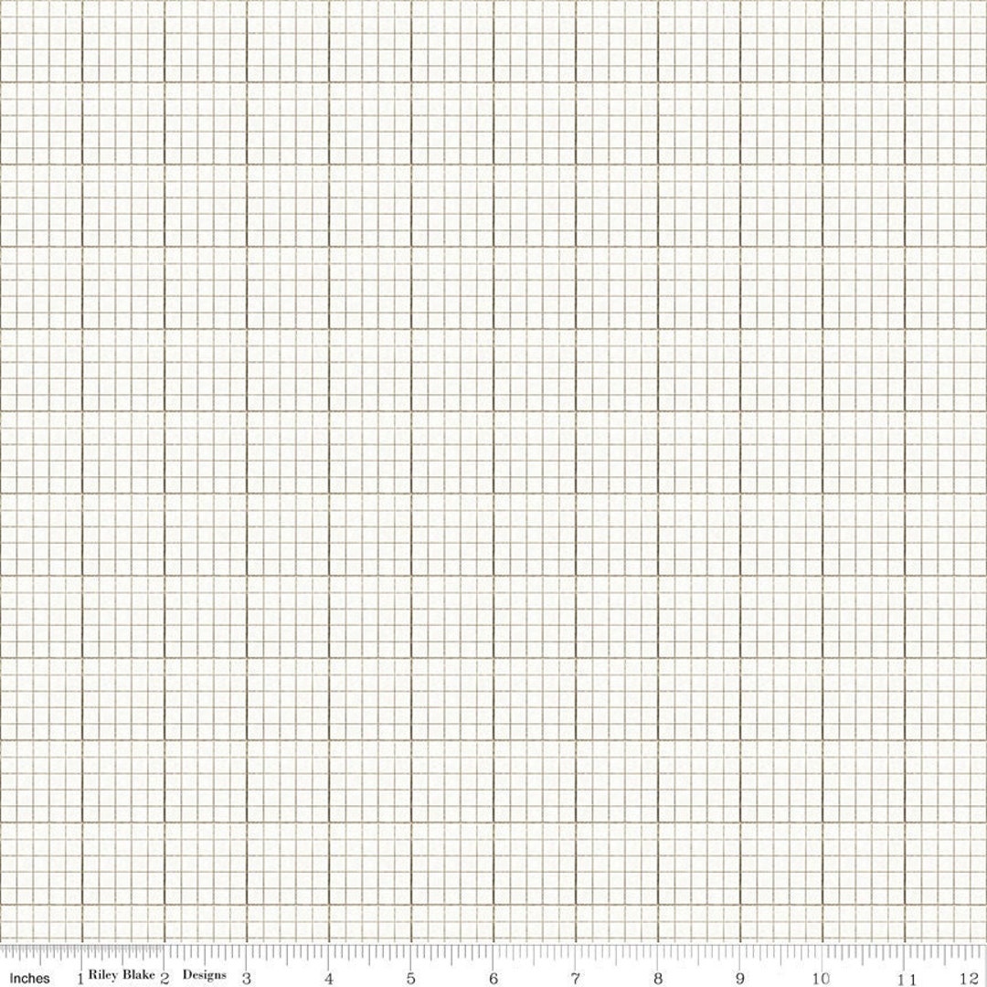 Journal Basics Graph Paper Gray by J. Wecker Frisch for Riley Blake ...