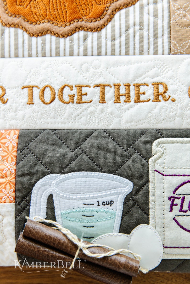 Sweet as Pie Bench Pillow Embellishment Kit by Kimberbell - Etsy