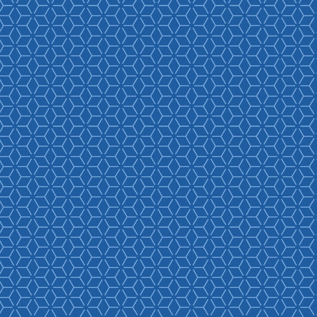 Blue Connected Stars Designed by Kim Christopherson of - Etsy