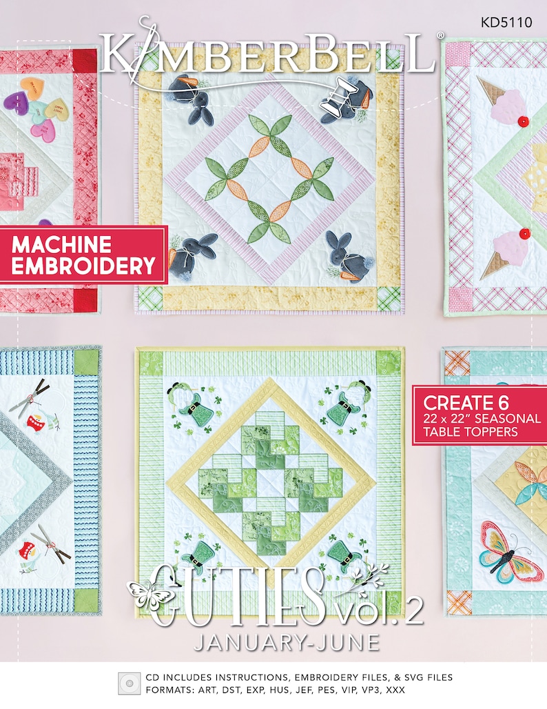 Fabric and Embellishment Kits Kimberbell Cuties Volume 2 - Etsy