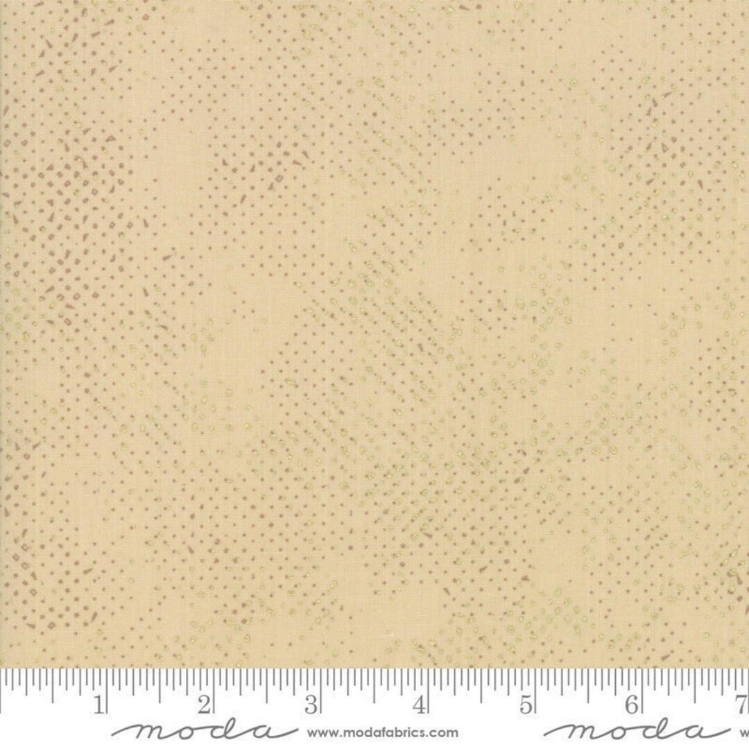 Spotted Metallic Birch by Zen Chic for Moda Fabrics 1660 - Etsy