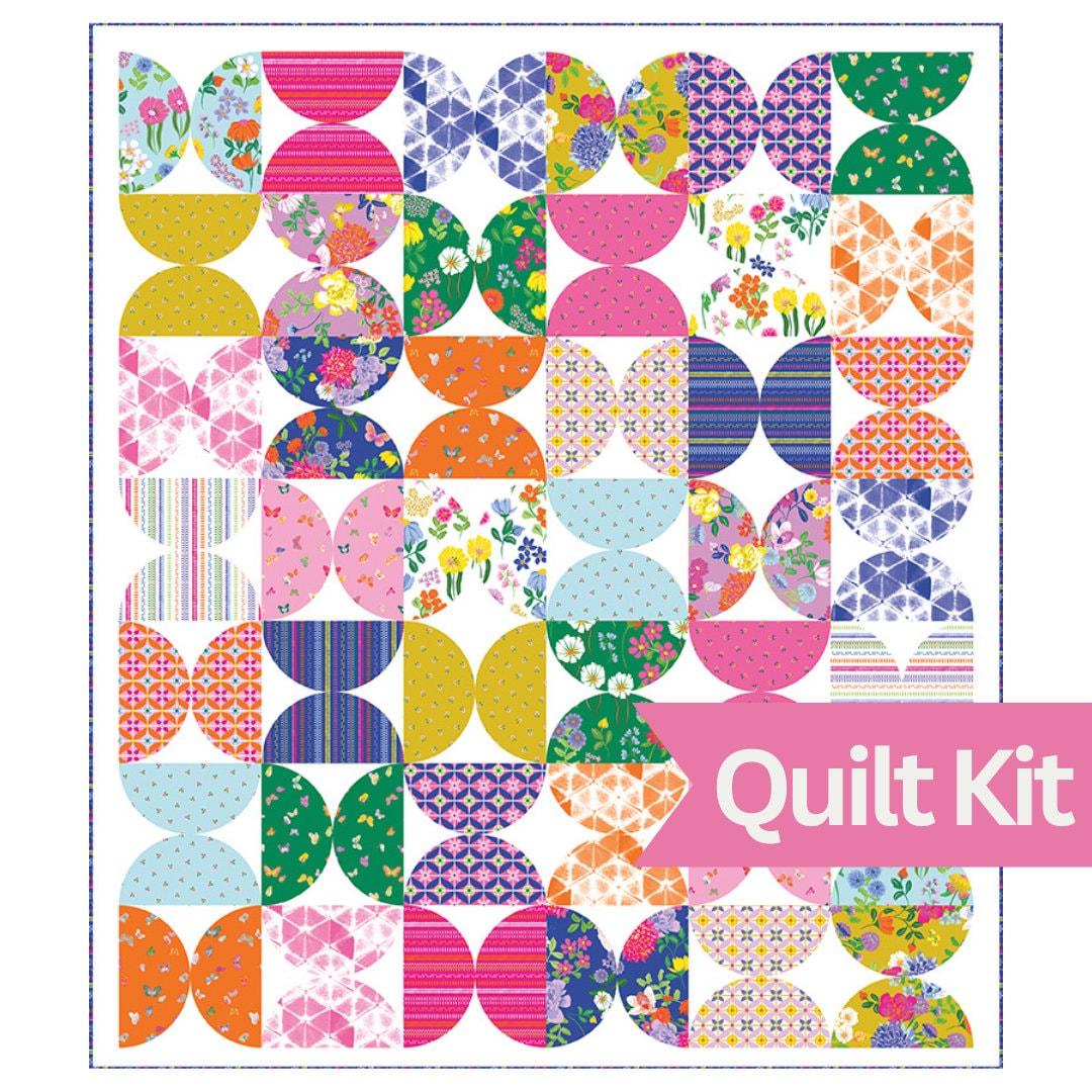 Reverie Quilt Kit Fabric Splendid by Gabrielle Neil Designs for Riley ...