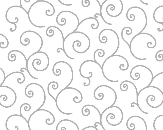 White W/gray Scroll Designed by Kim Christopherson of Kimberbell ...