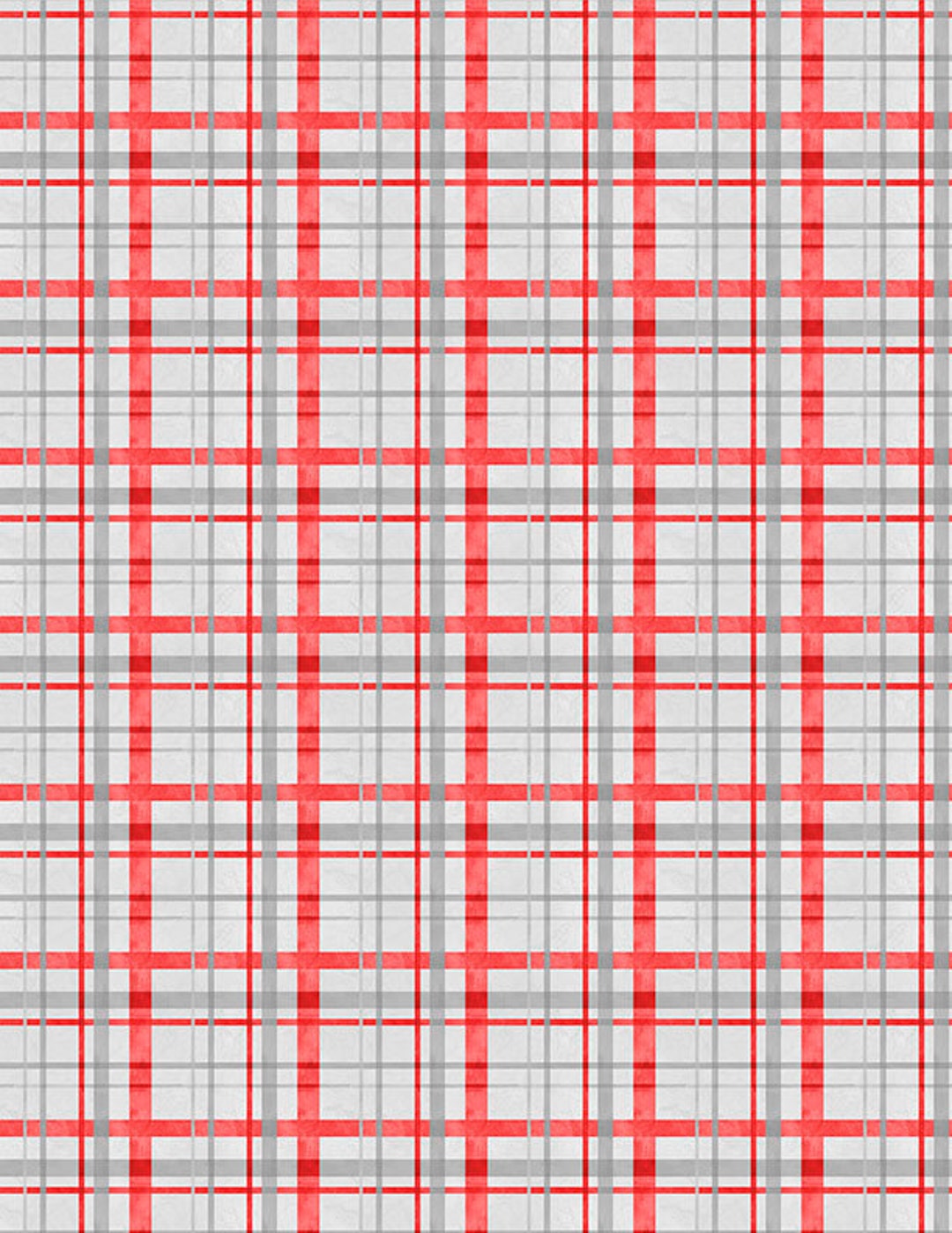 Frosty Merry-mints Plaid Gray by Danielle Leone for Wilmington Prints ...