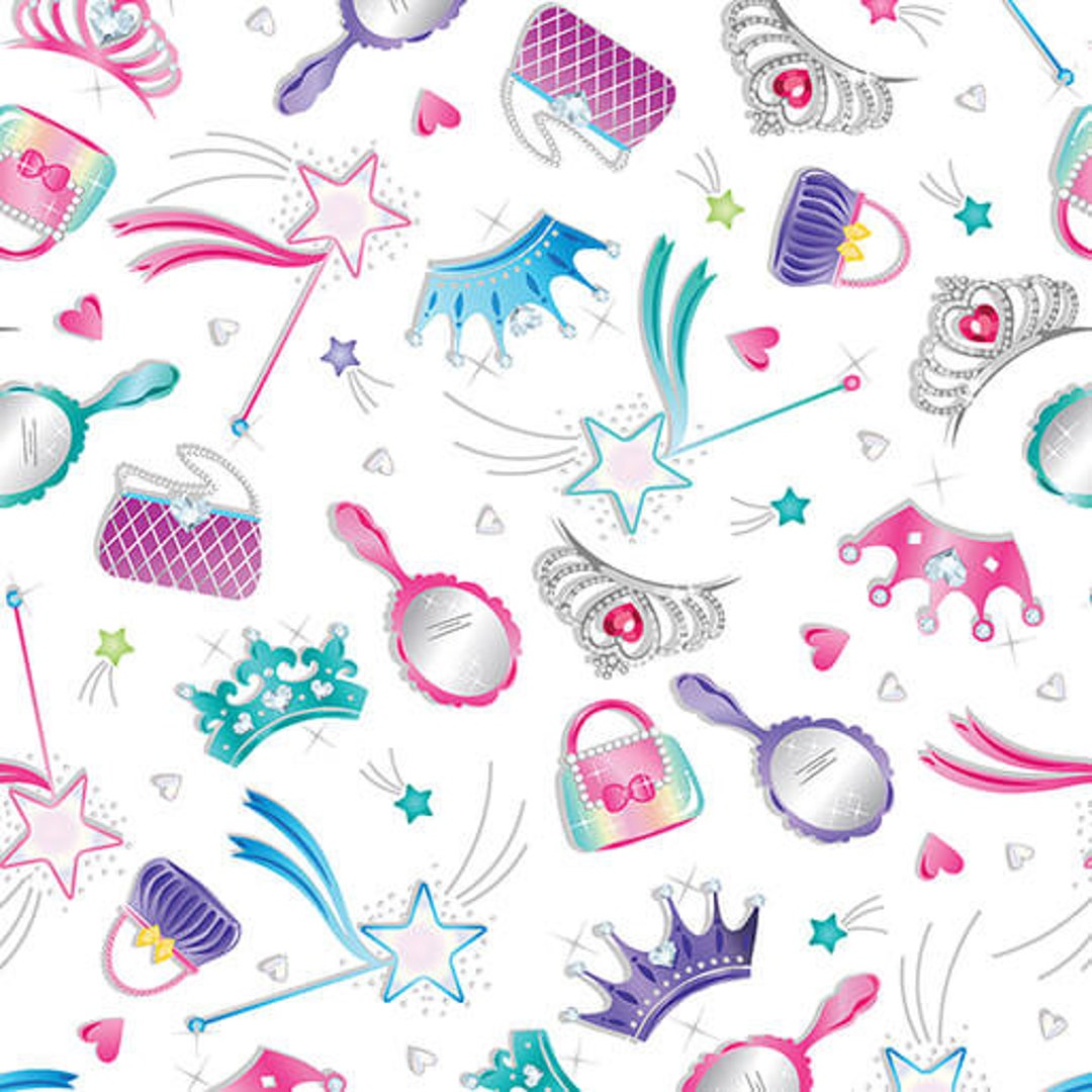 Fairytale Dreams Princess Accessories White by Canvas Studio for ...