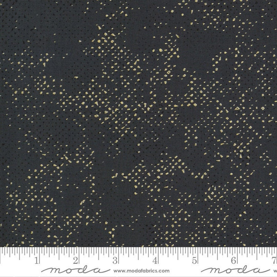 Spotted Metallic Coal by Zen Chic for Moda Fabrics (1660 160M) - Etsy