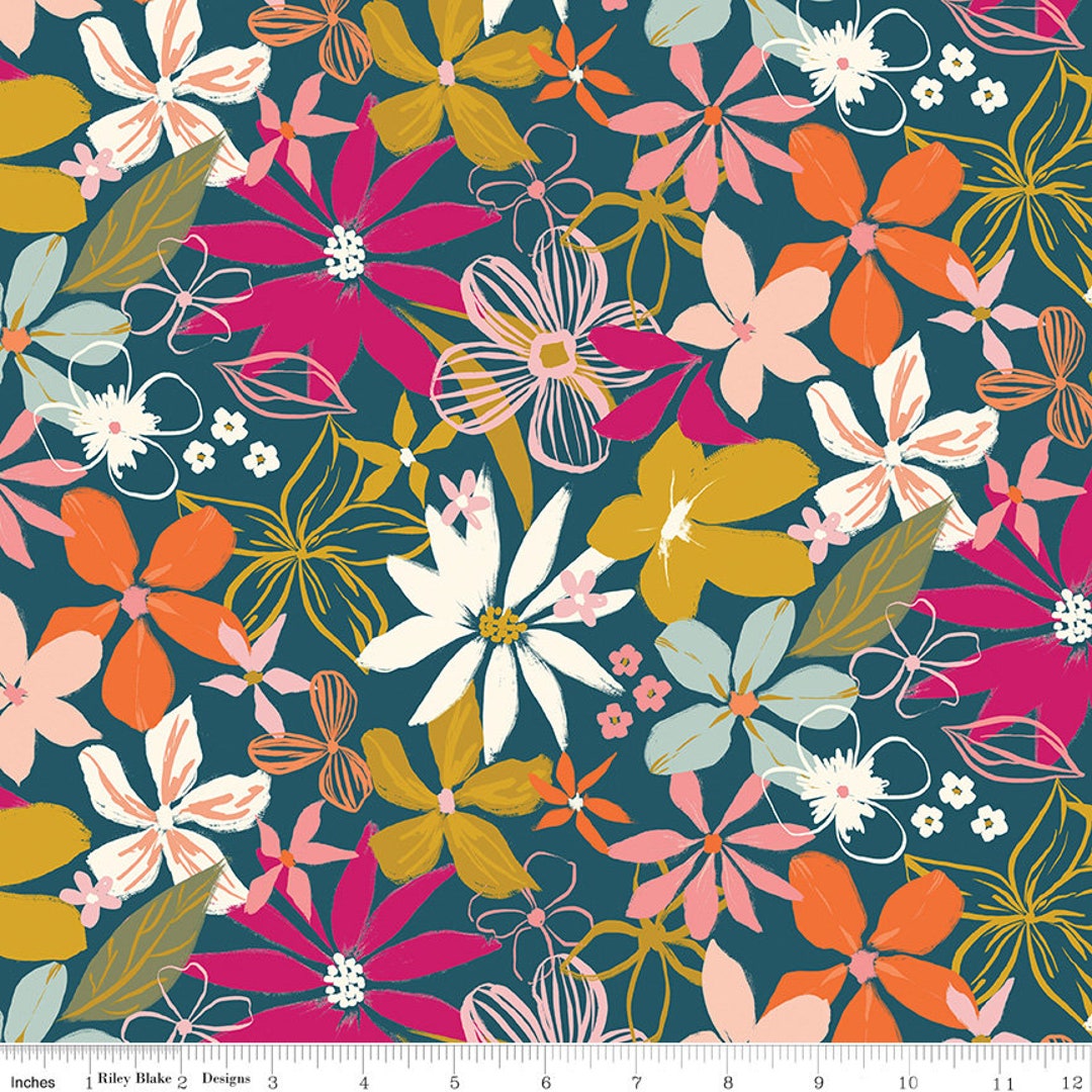 Eden Main Stargazer by Gabrielle Neil Design for Riley Blake Designs ...