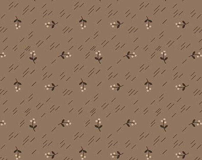 Autumn Berries Chestnut by Lori Holt for Riley Blake Designs - C14652 ...