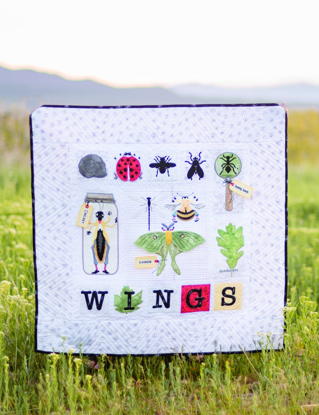 In the Wings Quilt Machine Embroidery by J Wecker Frisch for Riley ...