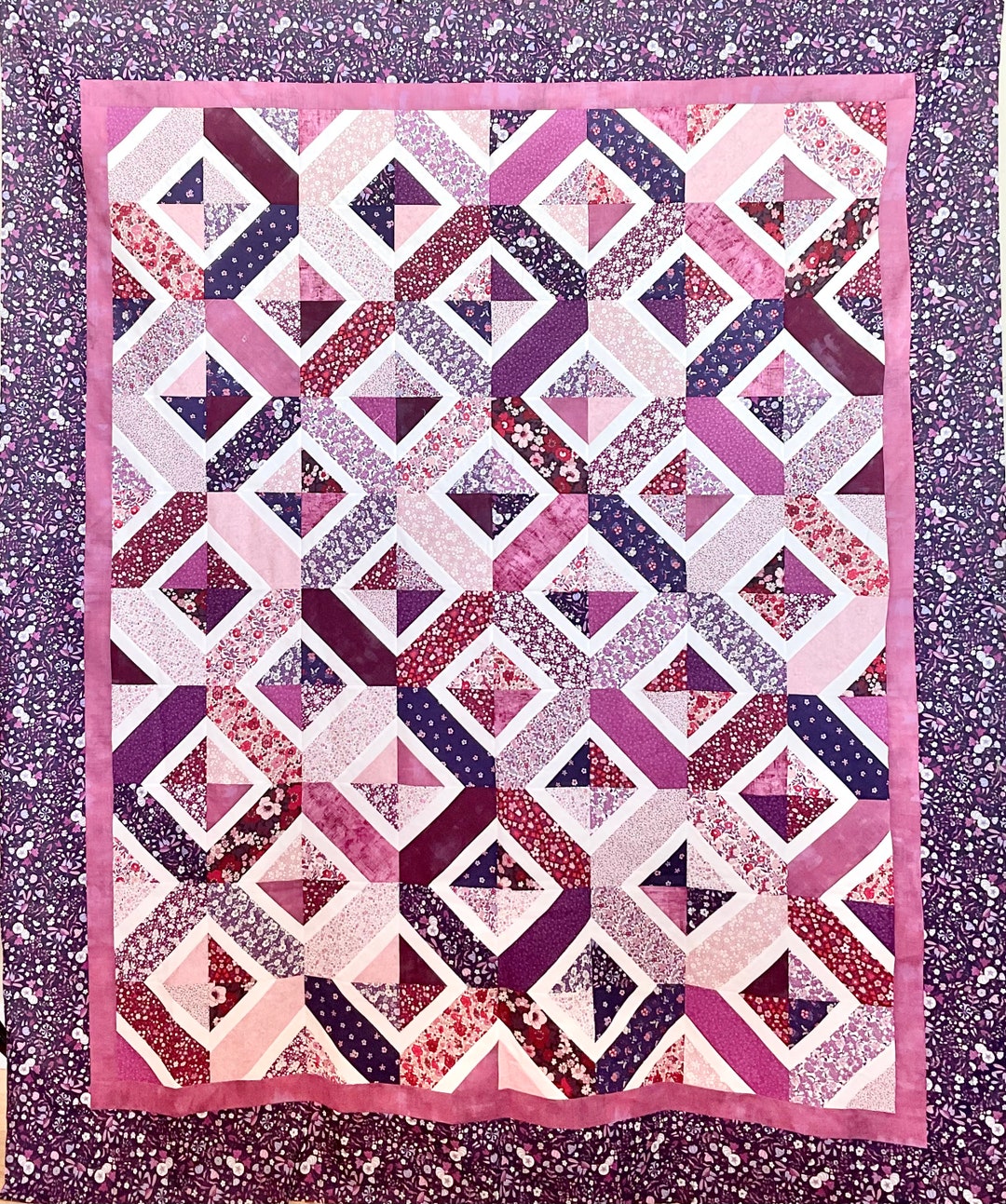 Double Crossed Quilt Kit Pattern by Amy Smart of Diary of a Quilter ...