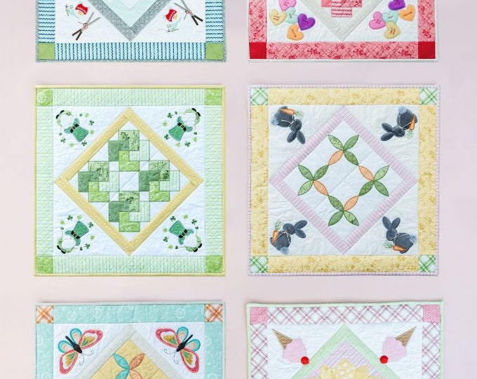 KIMBERBELL Cuties Vol 2 Kimberbell Machine Embroidery. Jan-june KD5110 ...