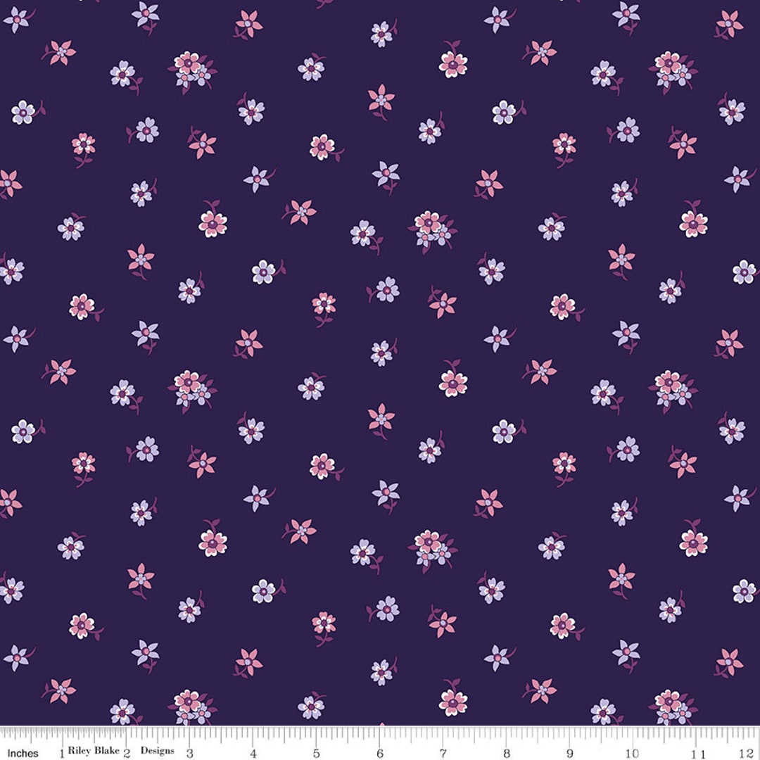 Flower Show Botanical Jewel Hampton Sprig A by Liberty Fabrics ...