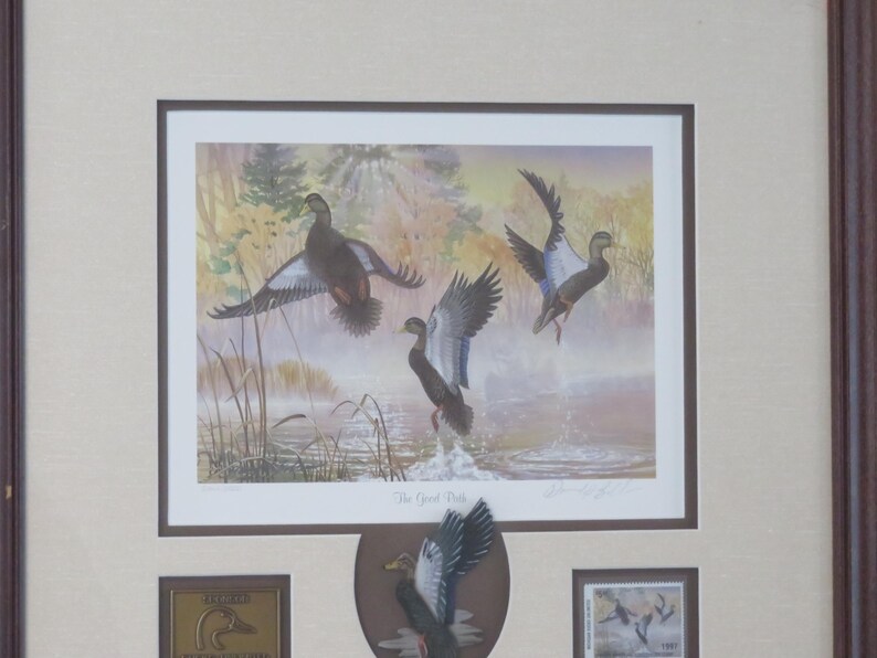 Ducks Unlimited LE, Signed Print - Etsy