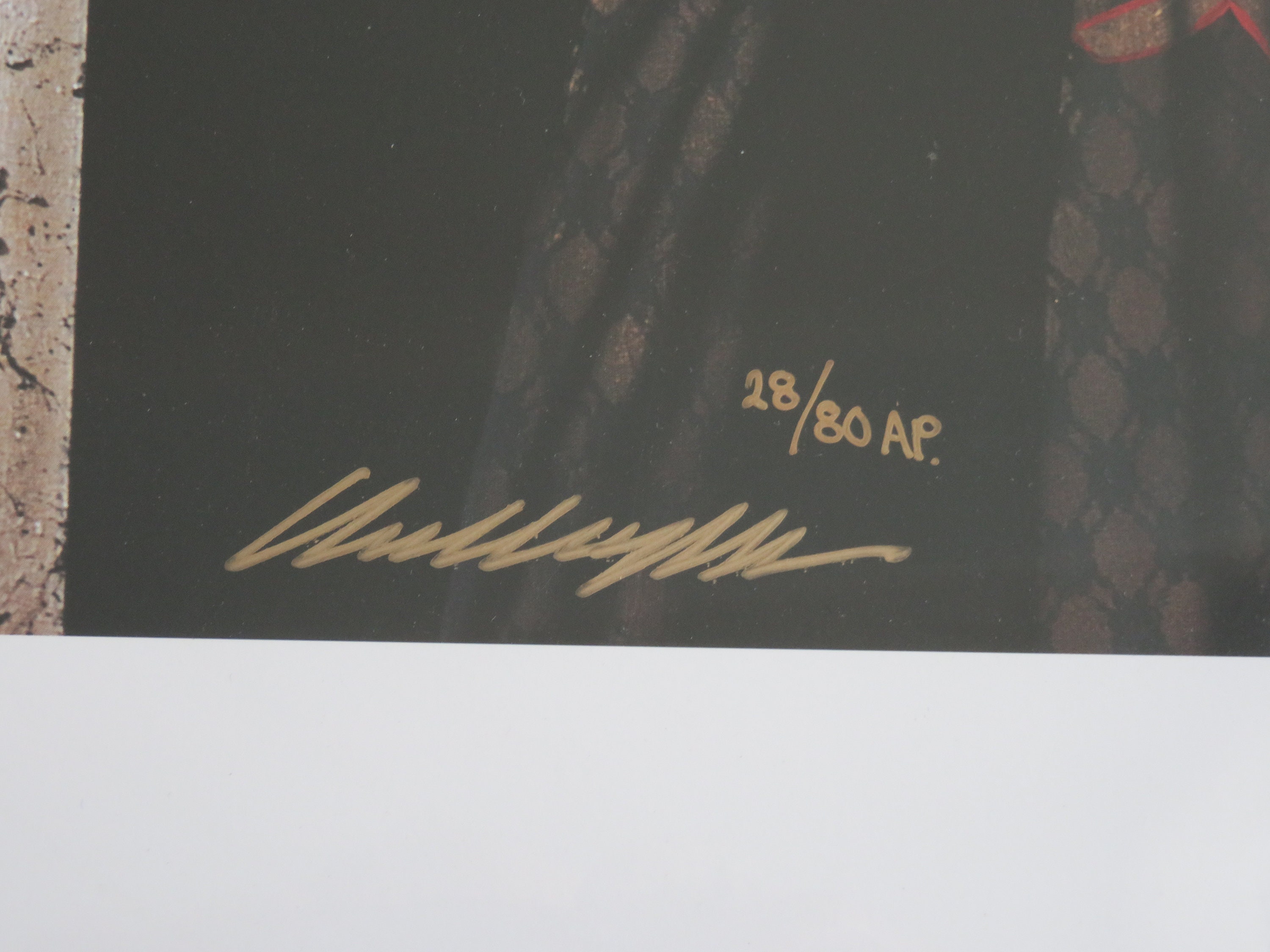 JD Challenger "wildcat the Renegade, Act Ii" Artist Proof #28/80 Artist ...