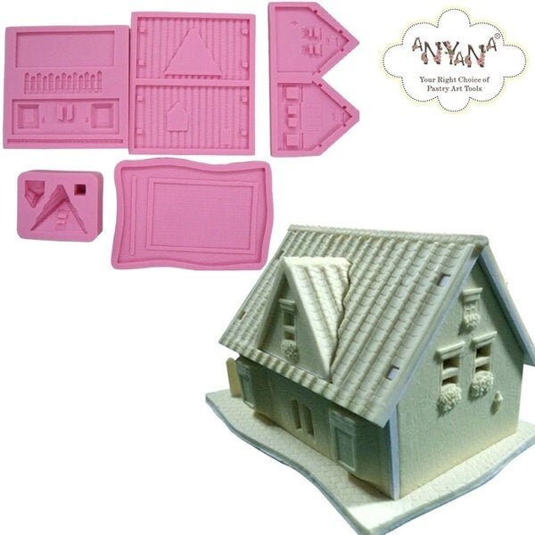 3d House Cake Mold - Etsy