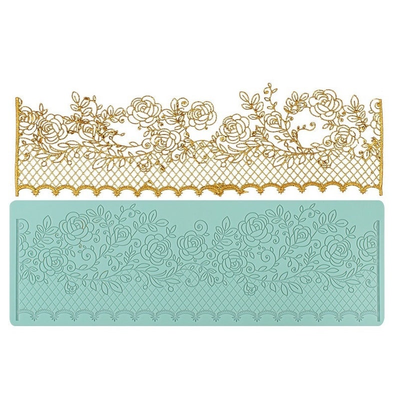 New Lace Cake Silicone Mold Wedding Cake Molds Cake Lace - Etsy