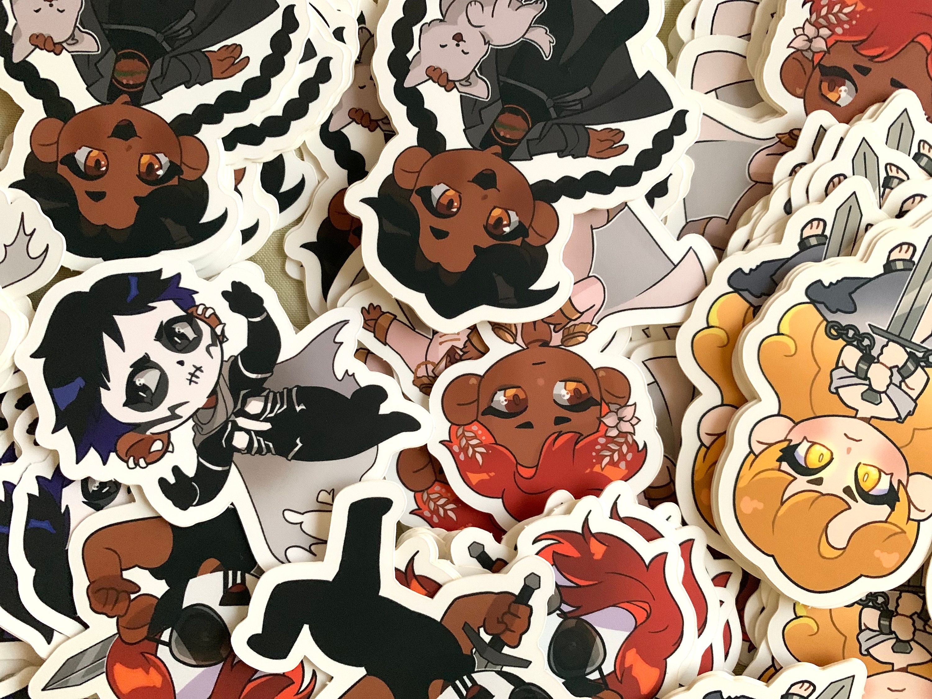 The Locked Tomb Stickers Gideon the Ninth - Etsy