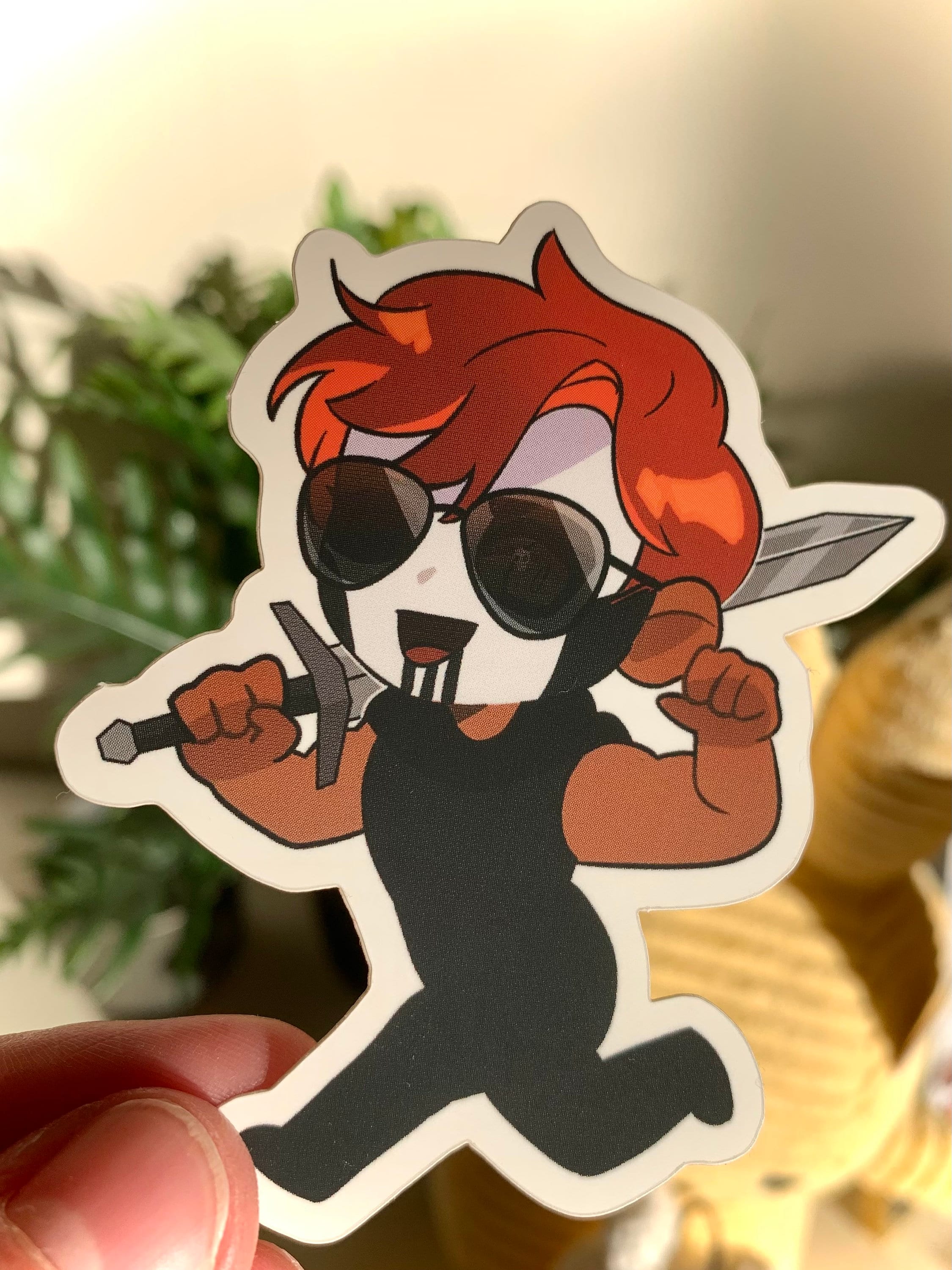 The Locked Tomb Stickers Gideon the Ninth - Etsy