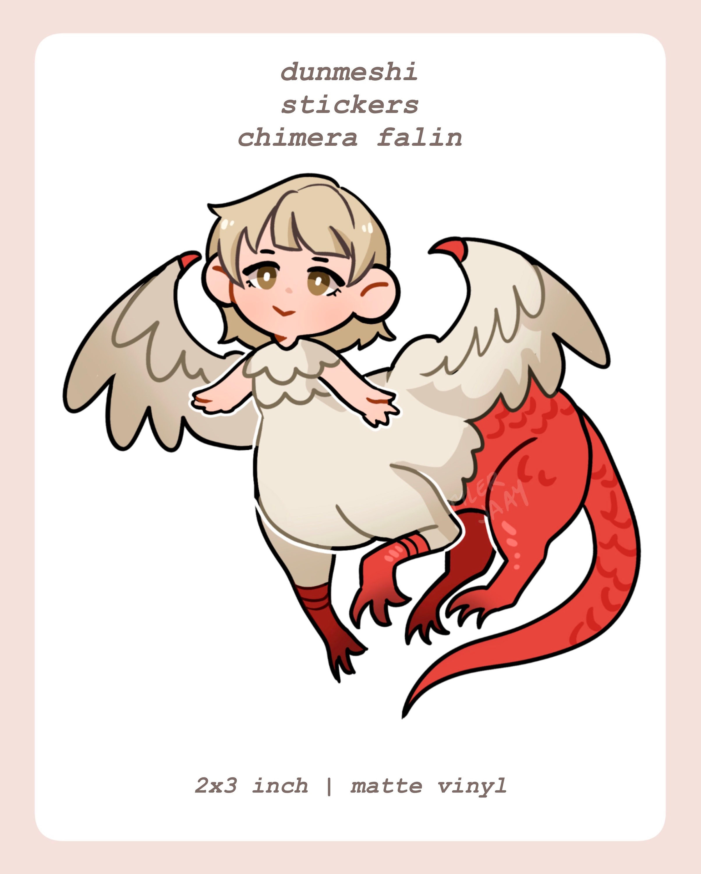 Chimera Falin Stickers Dungeon Meshi / Delicious in Dungeon - Etsy
