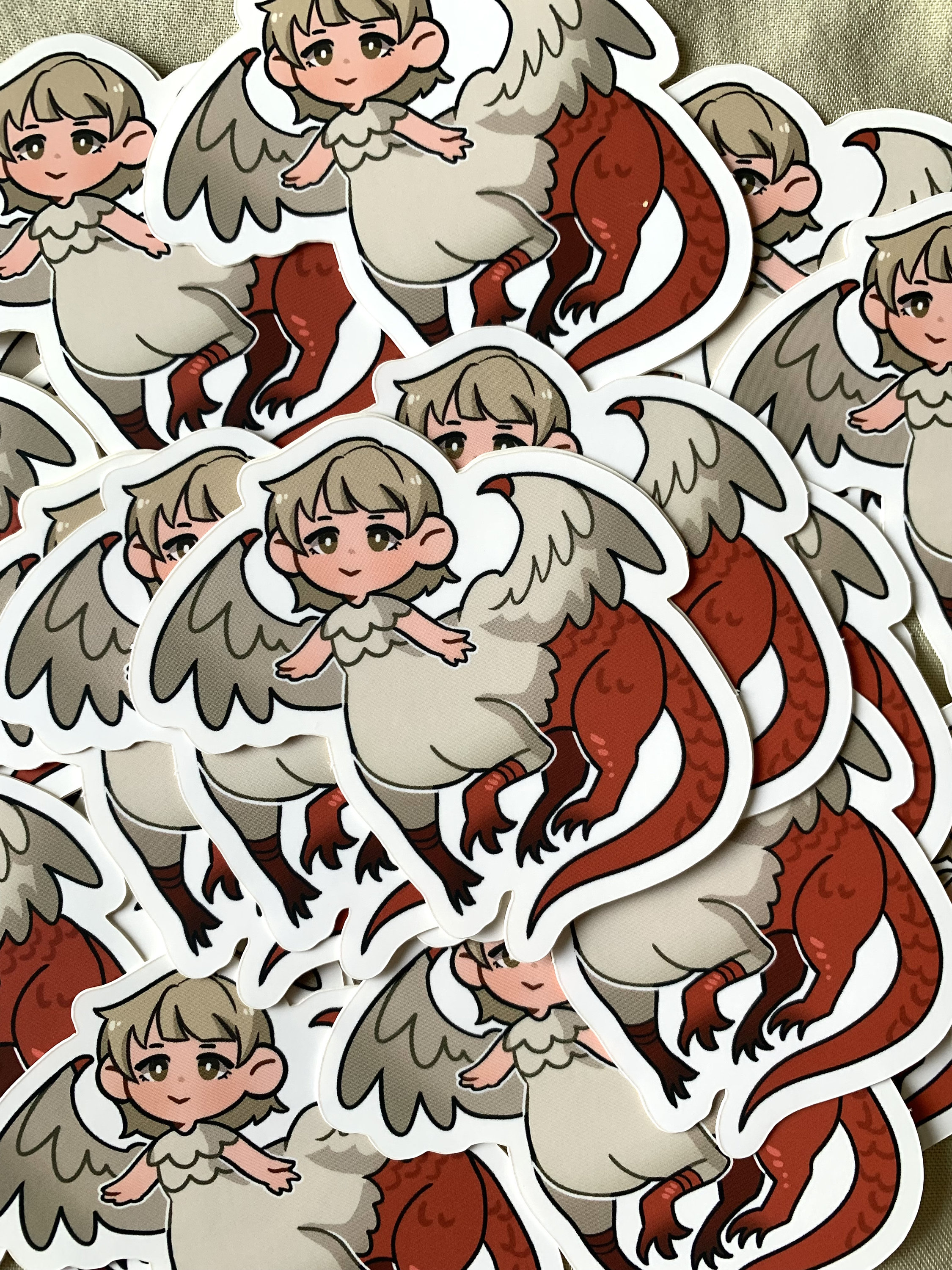 Chimera Falin Stickers Dungeon Meshi / Delicious in Dungeon - Etsy