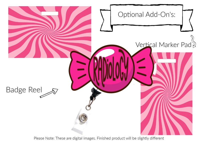 X-ray Markers: Gummies MAX 2 INITIALS Optional Add-on Items. - Etsy