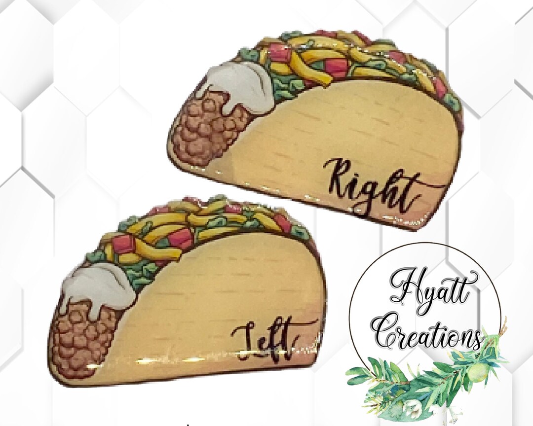 X-ray Markers: Taco Love (2 Initials Max) With Optional Add-on Items ...