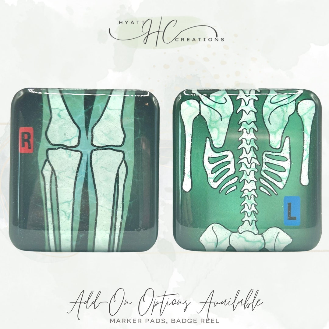 X-ray Markers: Anatomy Xrays (3 Initials) PLUS Optional Add-on Options ...