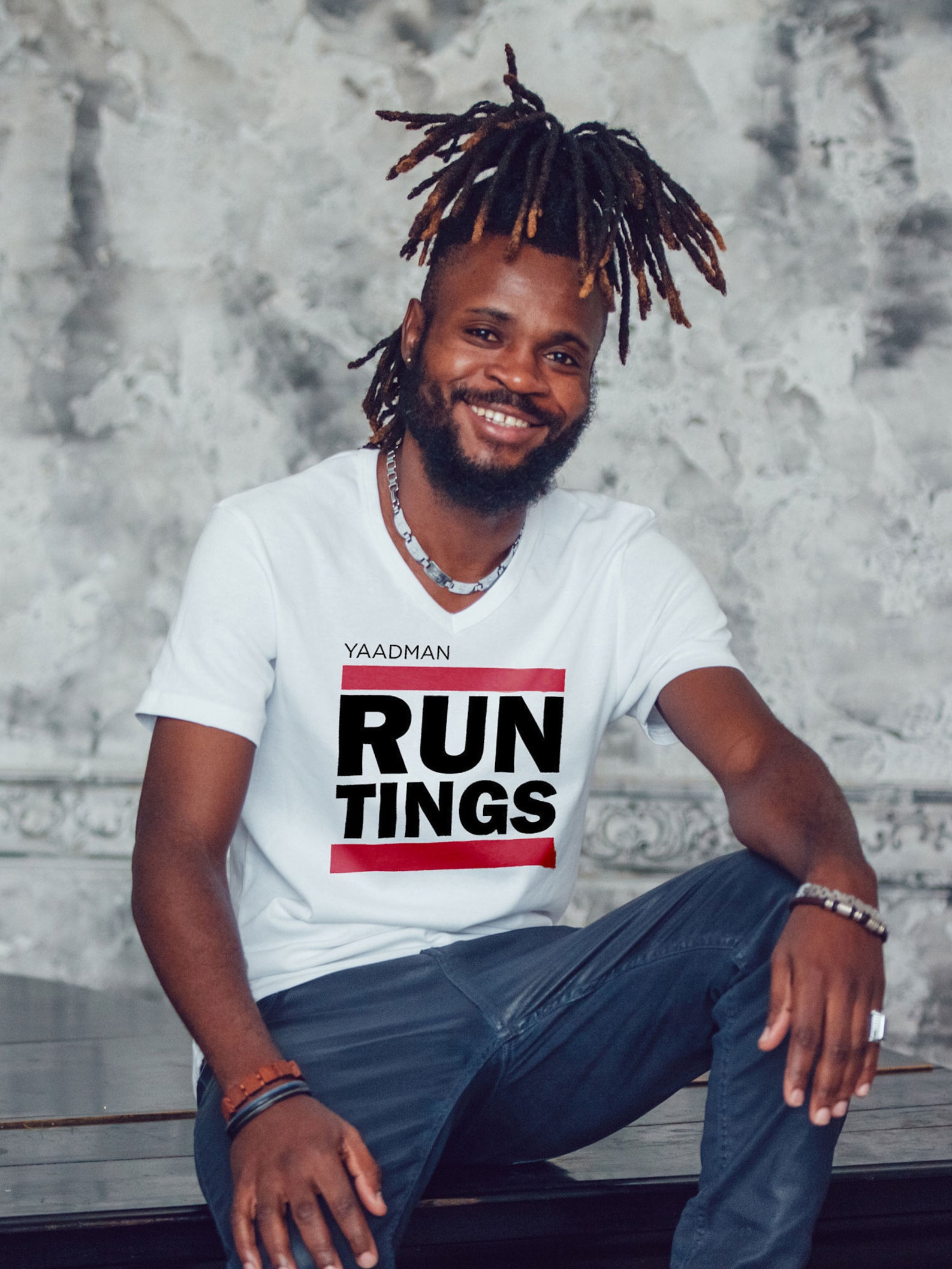 Yaad Man Run Tings T-shirt, Yaadman Tee, Jamaican Patois Saying ...