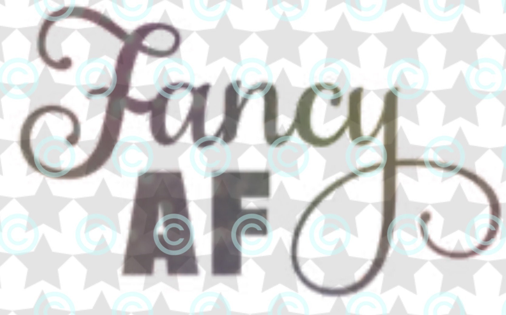 Fancy AF Instand Download - Etsy