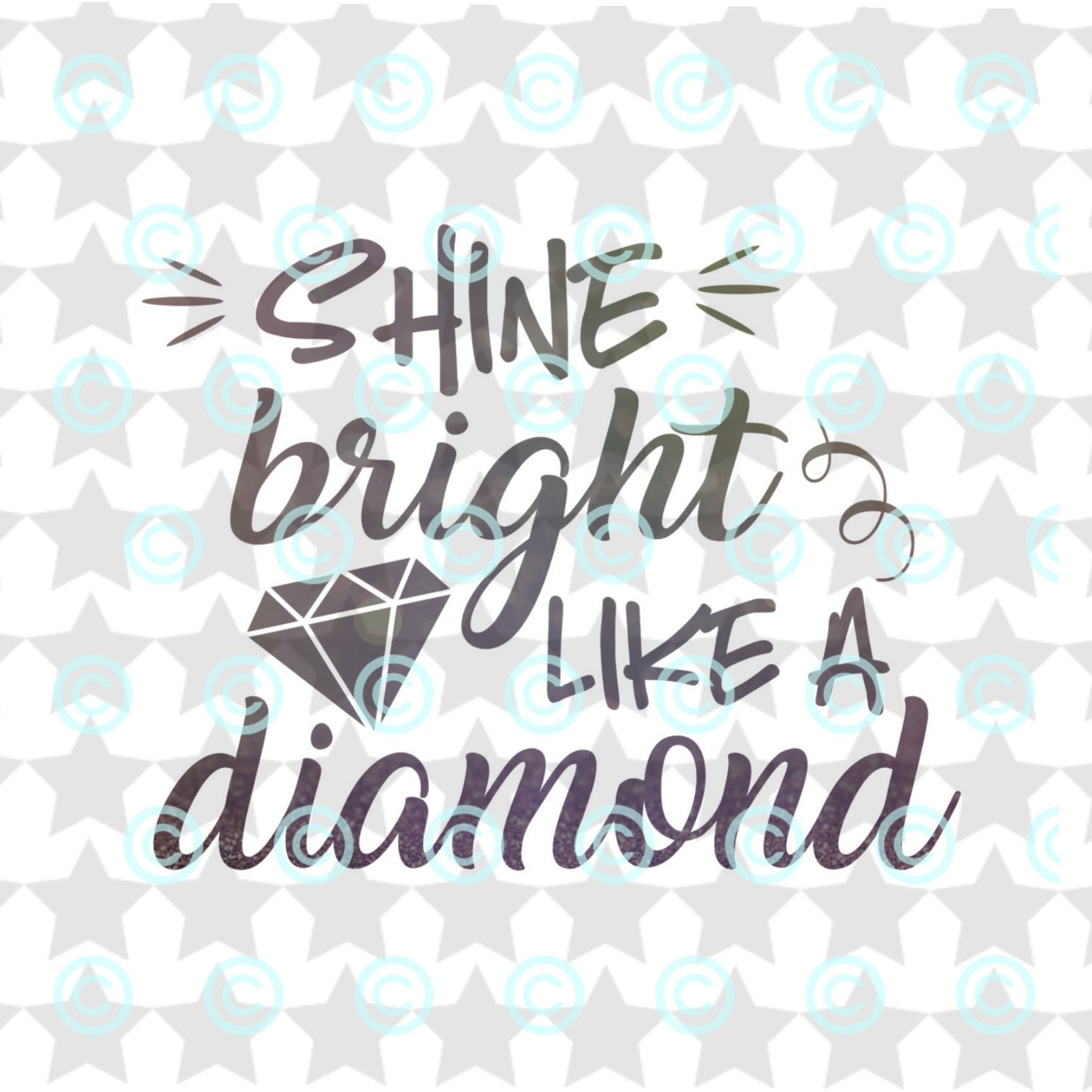 Shine Bright Like a Diamond | Etsy