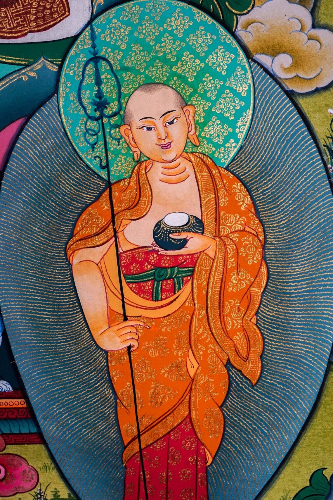 SALE Genuine Tibetan Thangka Art of Shakyamuni Buddha | Spiritual ...