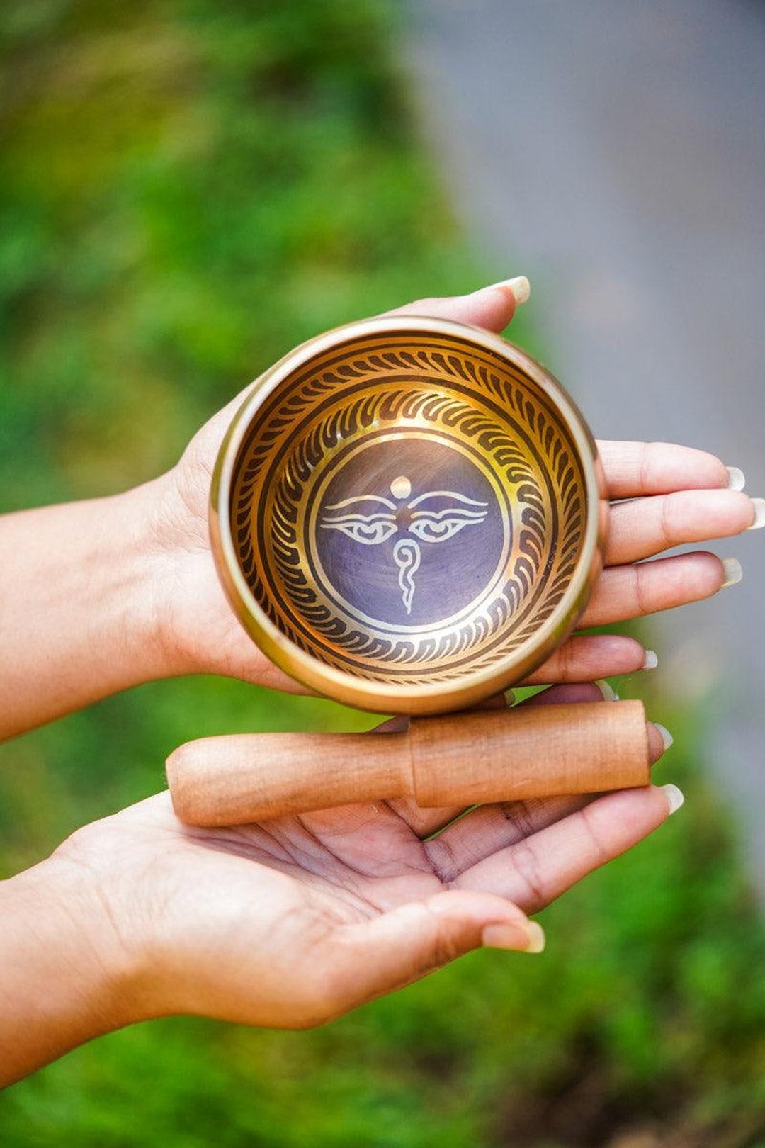 Buddha Eye Singing Bowl | Small Size Singing Bowl for Beginners ...