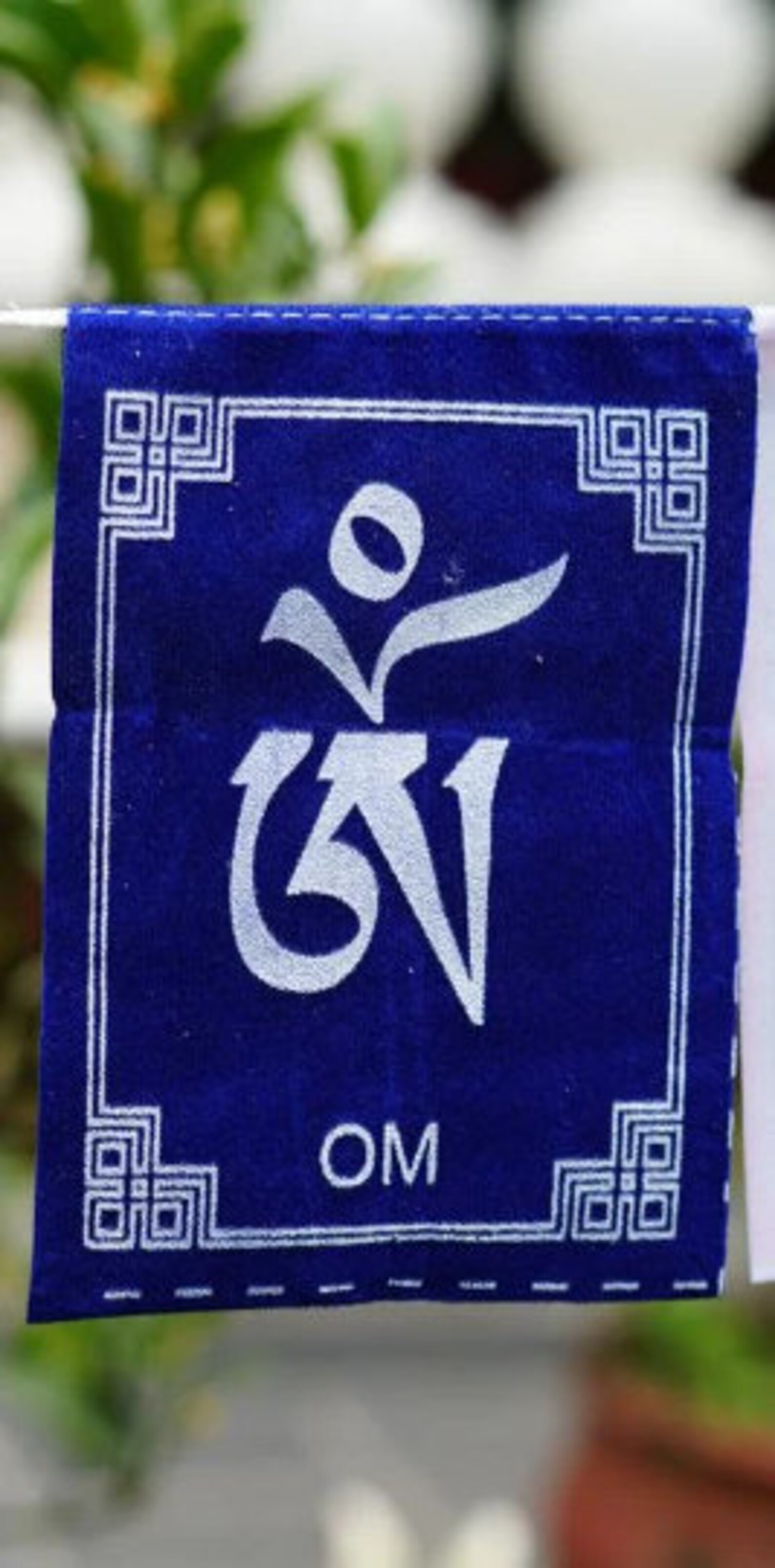 Tibetan Prayer Flags Om Mani Padme Hum Prayer Flag Mini | Etsy