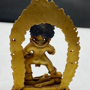 Black Zambala kuber Standing Statue Handcrafted Statue of God of Wealth ...