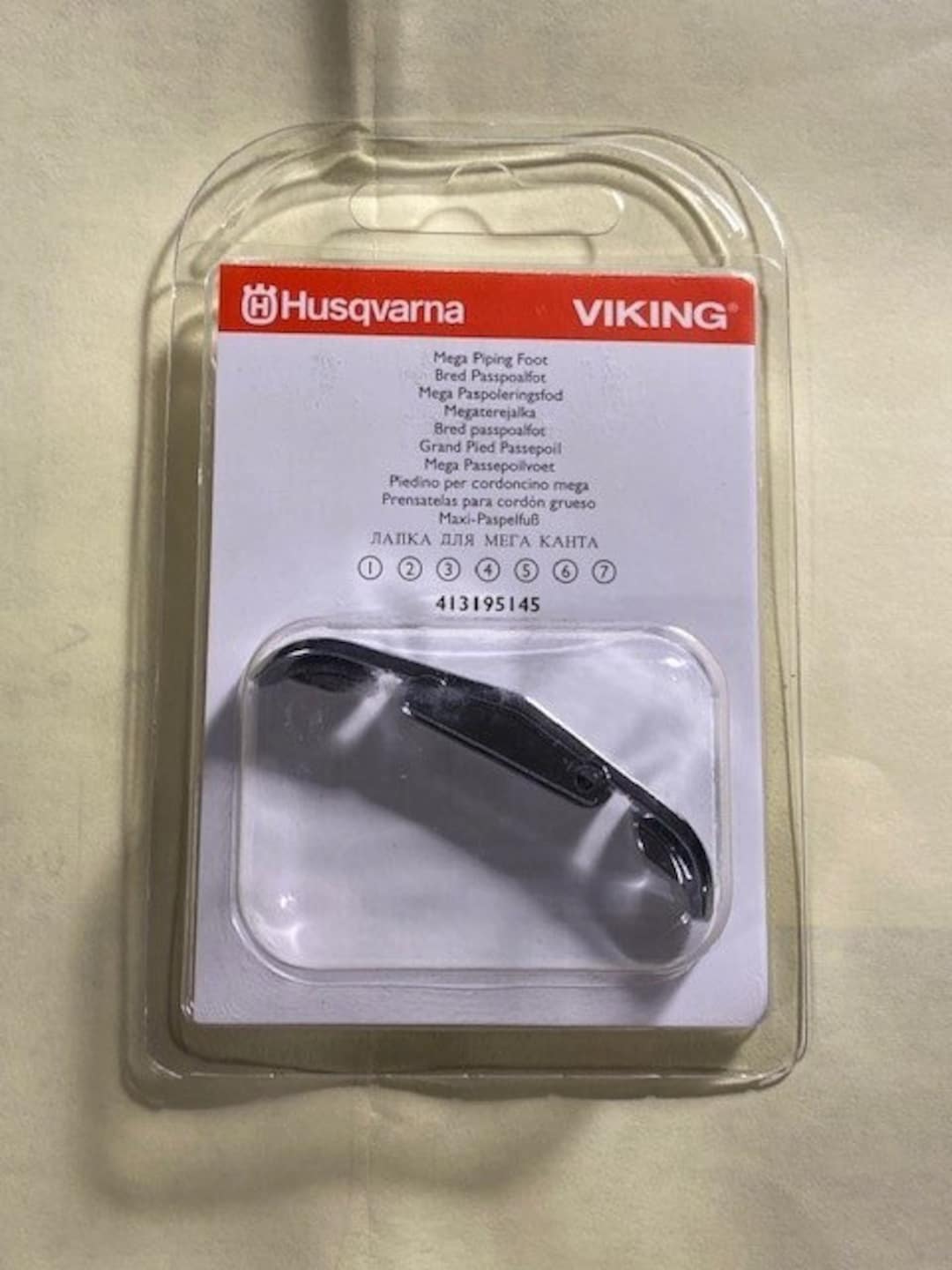 Mega Piping Foot Genuine Viking Husqvarna Sewing Machine - Etsy